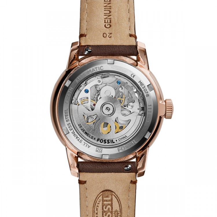 ĐỒNG HỒ NAM FOSSIL ME3078 SKELETON AUTOMATIC » Đồng Hồ Phụ Kiện Chính ...