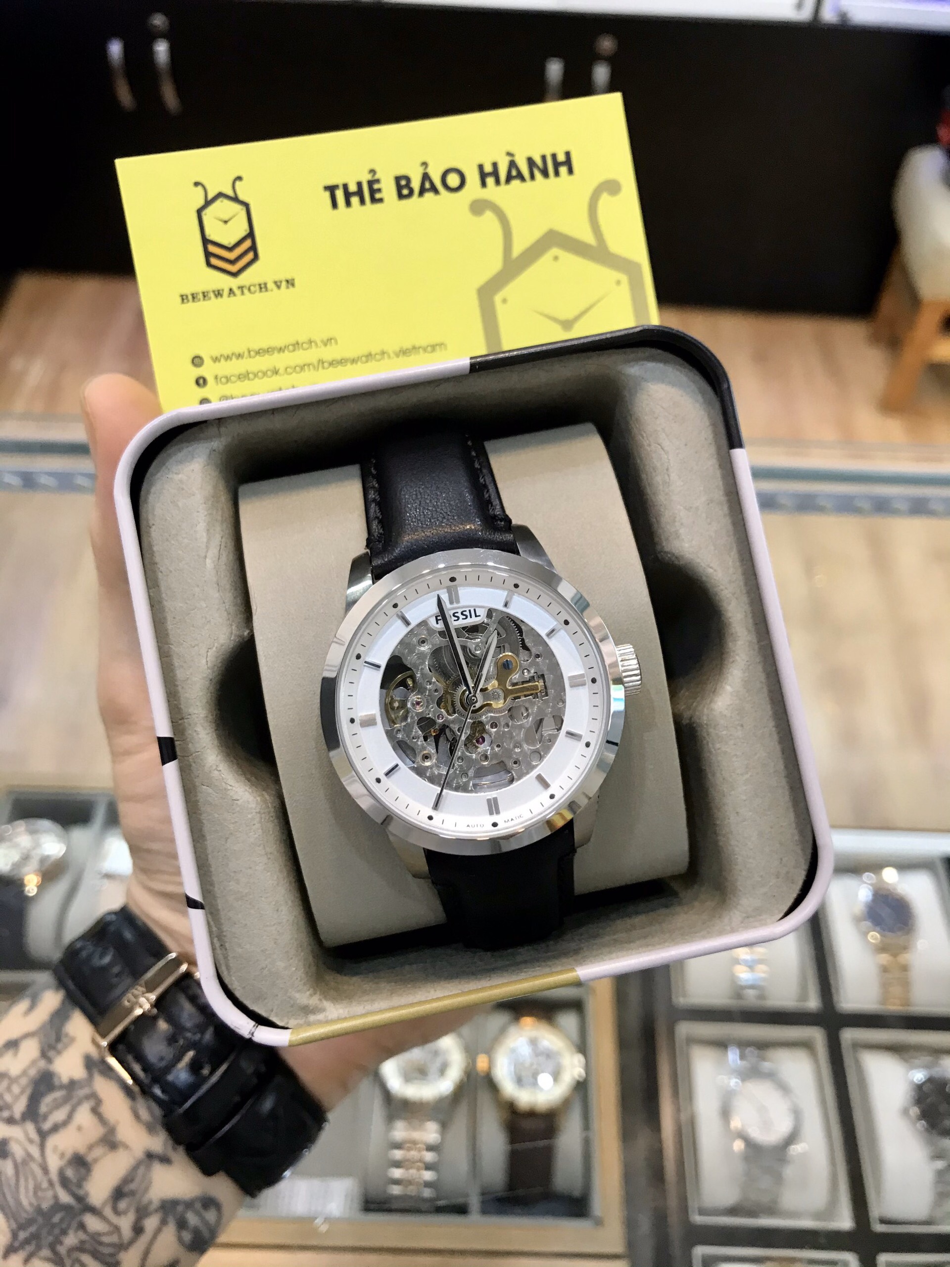 ĐỒNG HỒ NAM FOSSIL ME3085 SKELETON AUTOMATIC » Đồng Hồ Phụ Kiện Chính ...