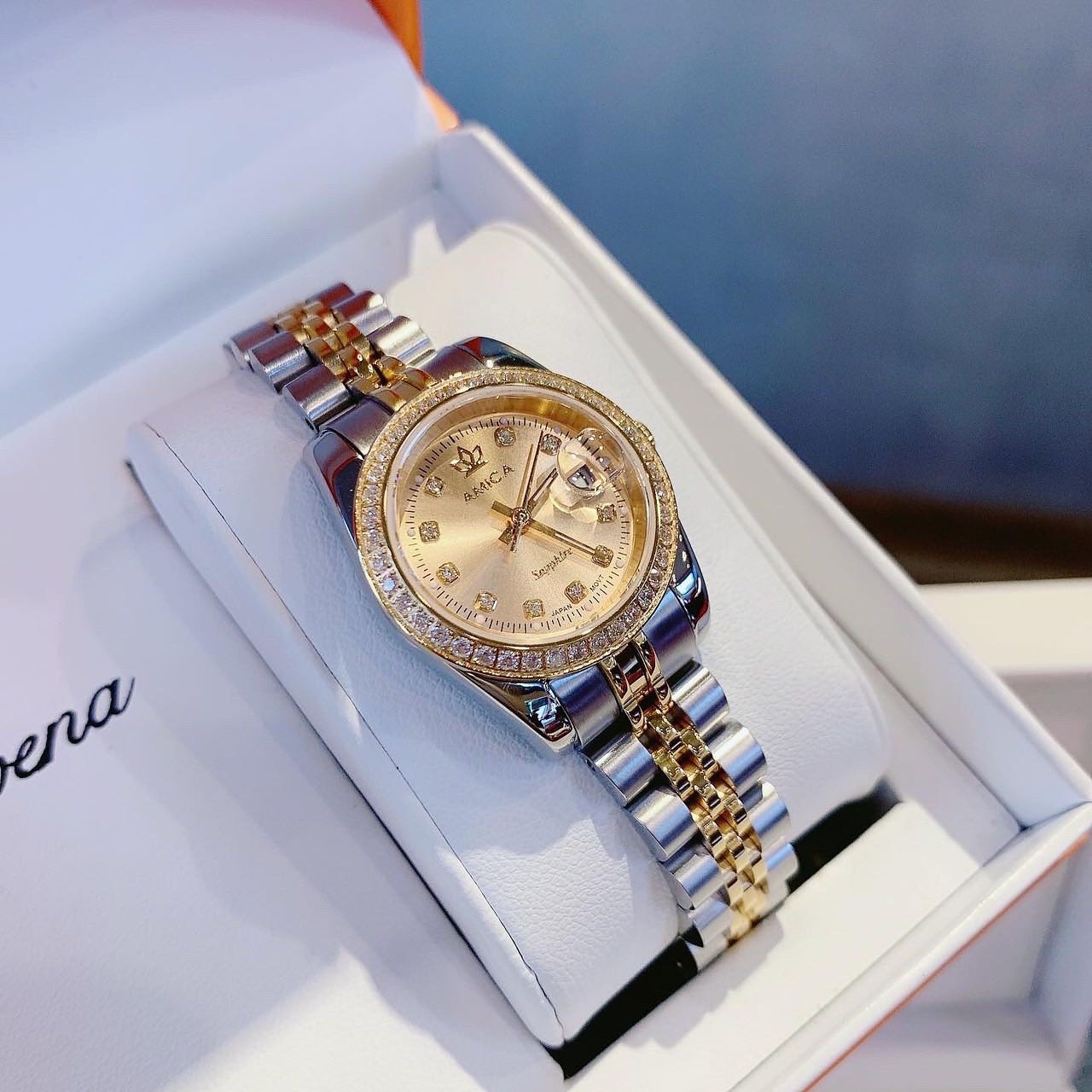 Đồng Hồ Nữ AMICA Demi Gold Tiểu Rolex » Đồng Hồ Phụ Kiện Chính Hãng ...