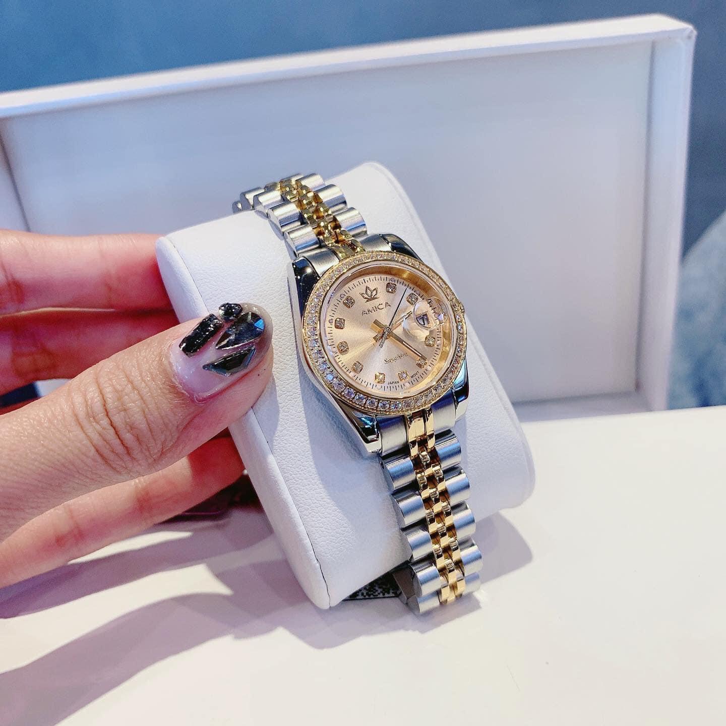 Đồng Hồ Nữ AMICA Demi Gold Tiểu Rolex » Đồng Hồ Phụ Kiện Chính Hãng ...