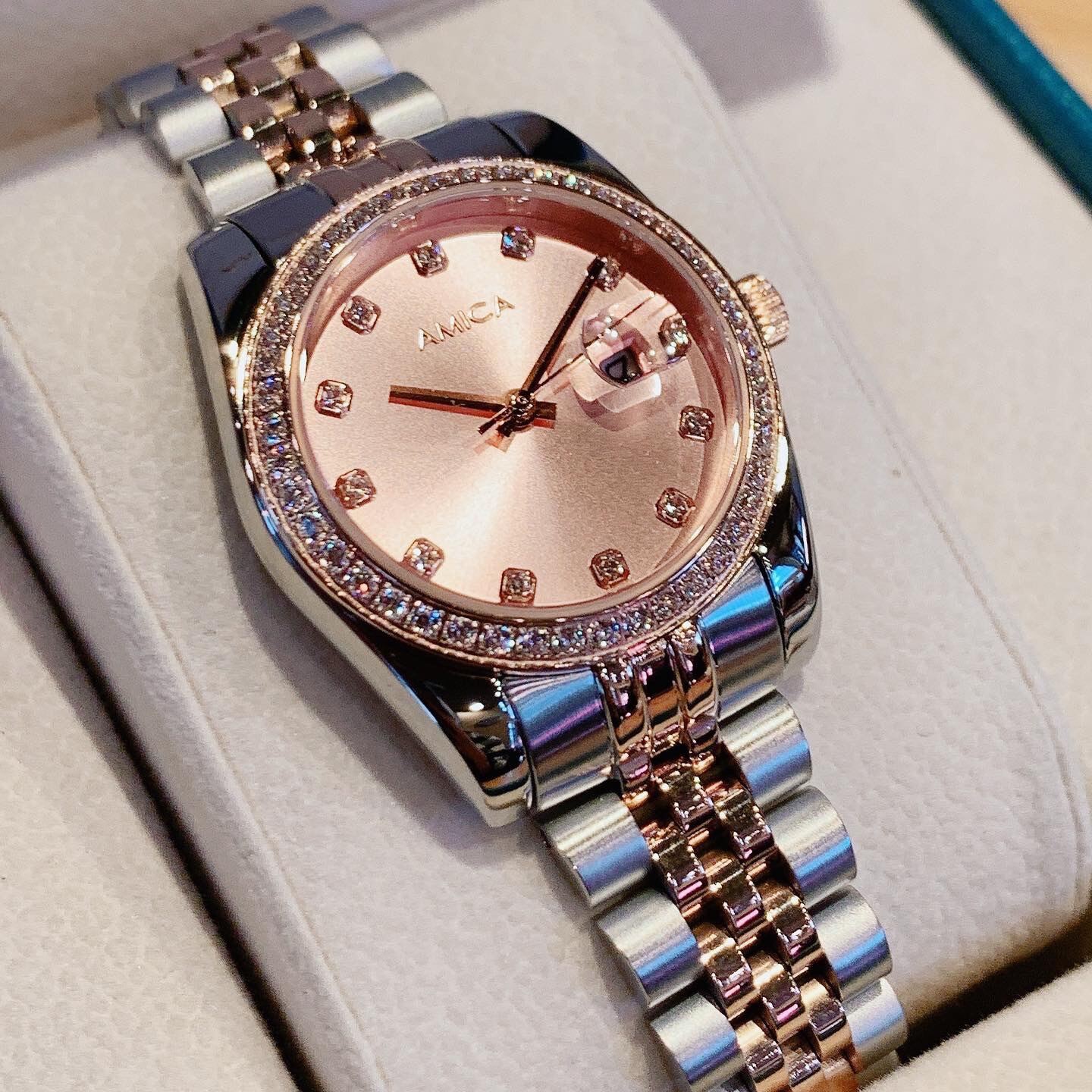 Đồng Hồ Nữ Tiểu Rolex Amica Demi Rose Gold 26mm » Đồng Hồ Phụ Kiện ...