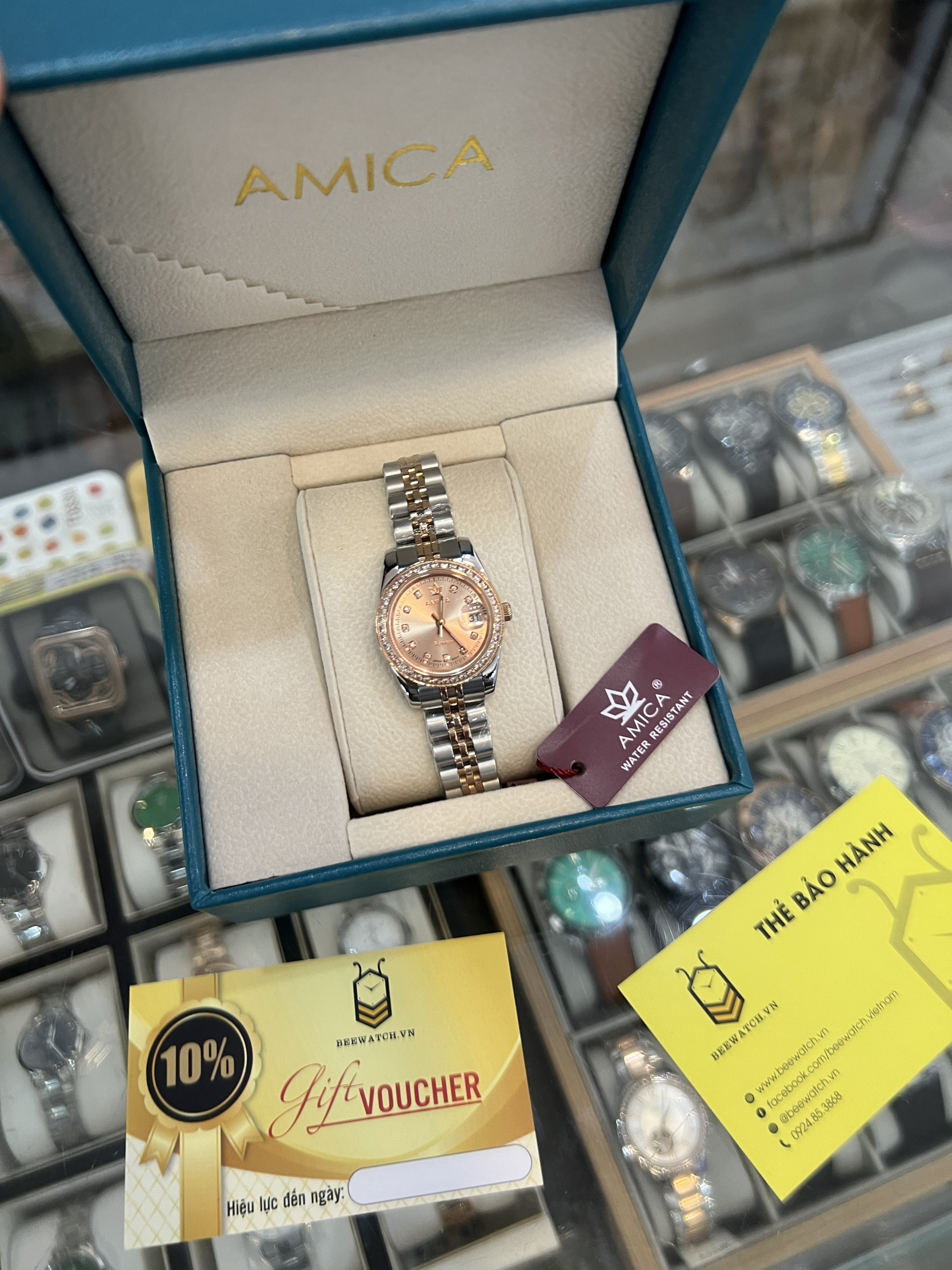 Đồng Hồ Nữ Tiểu Rolex Amica Demi Rose Gold 26mm » Đồng Hồ Phụ Kiện ...