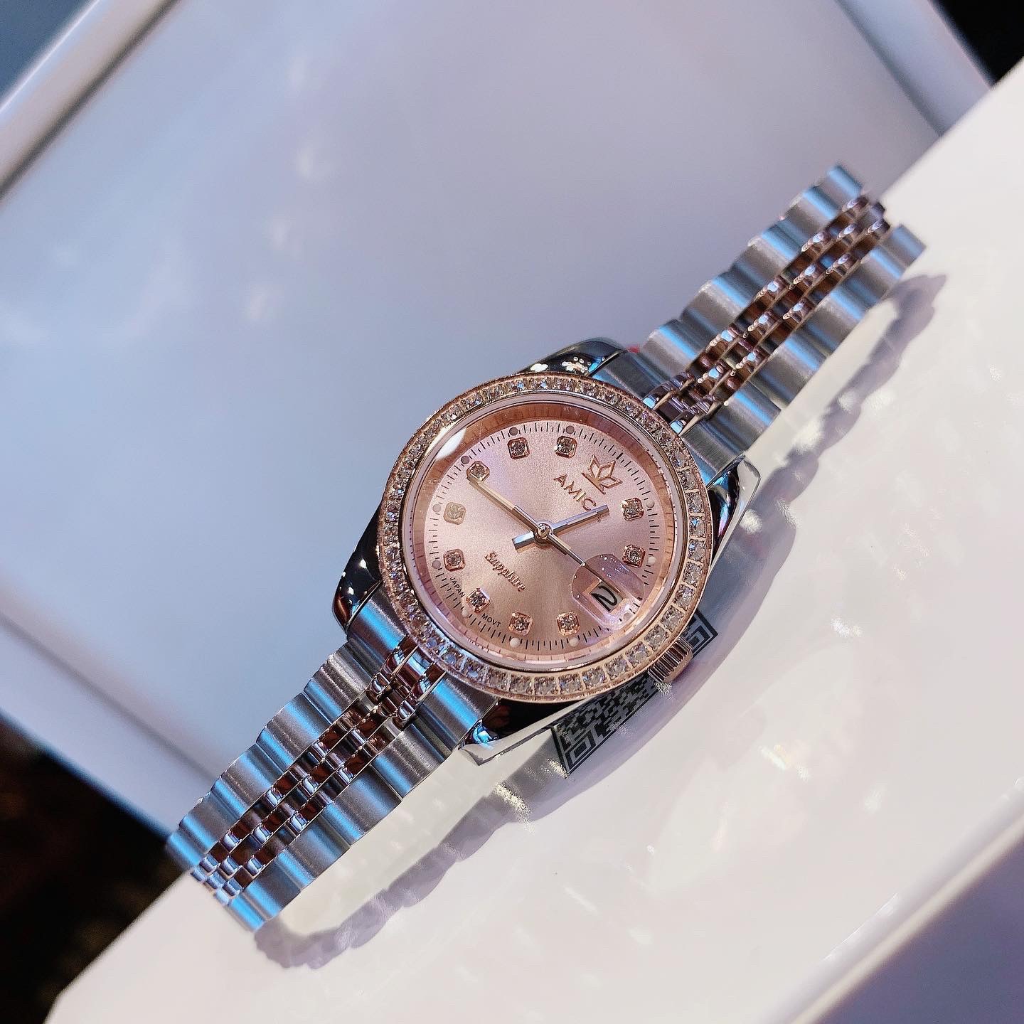 Đồng Hồ Nữ Tiểu Rolex Amica Demi Rose Gold 26mm » Đồng Hồ Phụ Kiện ...